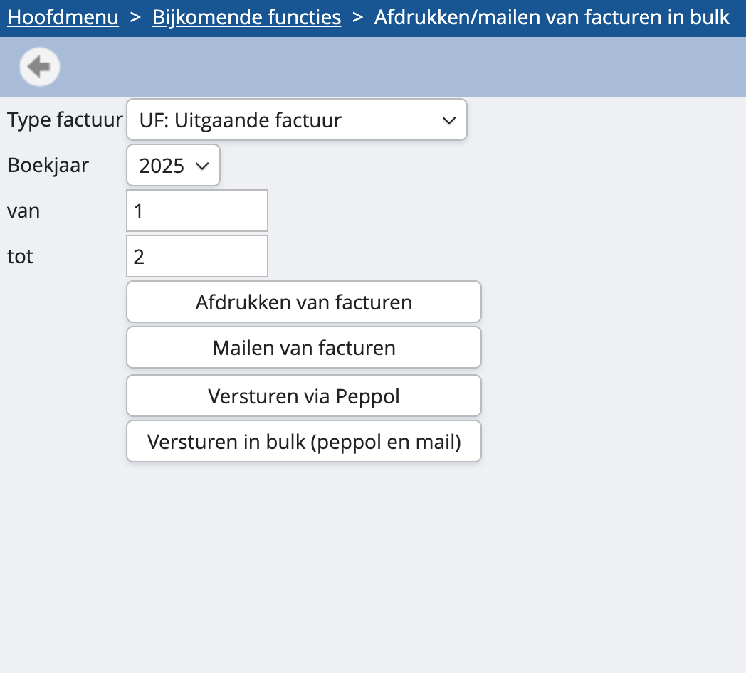 Hoe facturen verzenden via PEPPOL?